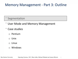 PPT - Memory Management in Windows and Linux PowerPoint Presentation ...