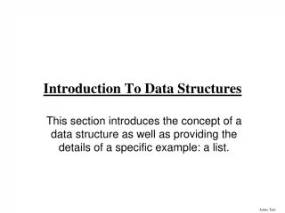 PPT - Introduction to Data Structures PowerPoint Presentation, free ...