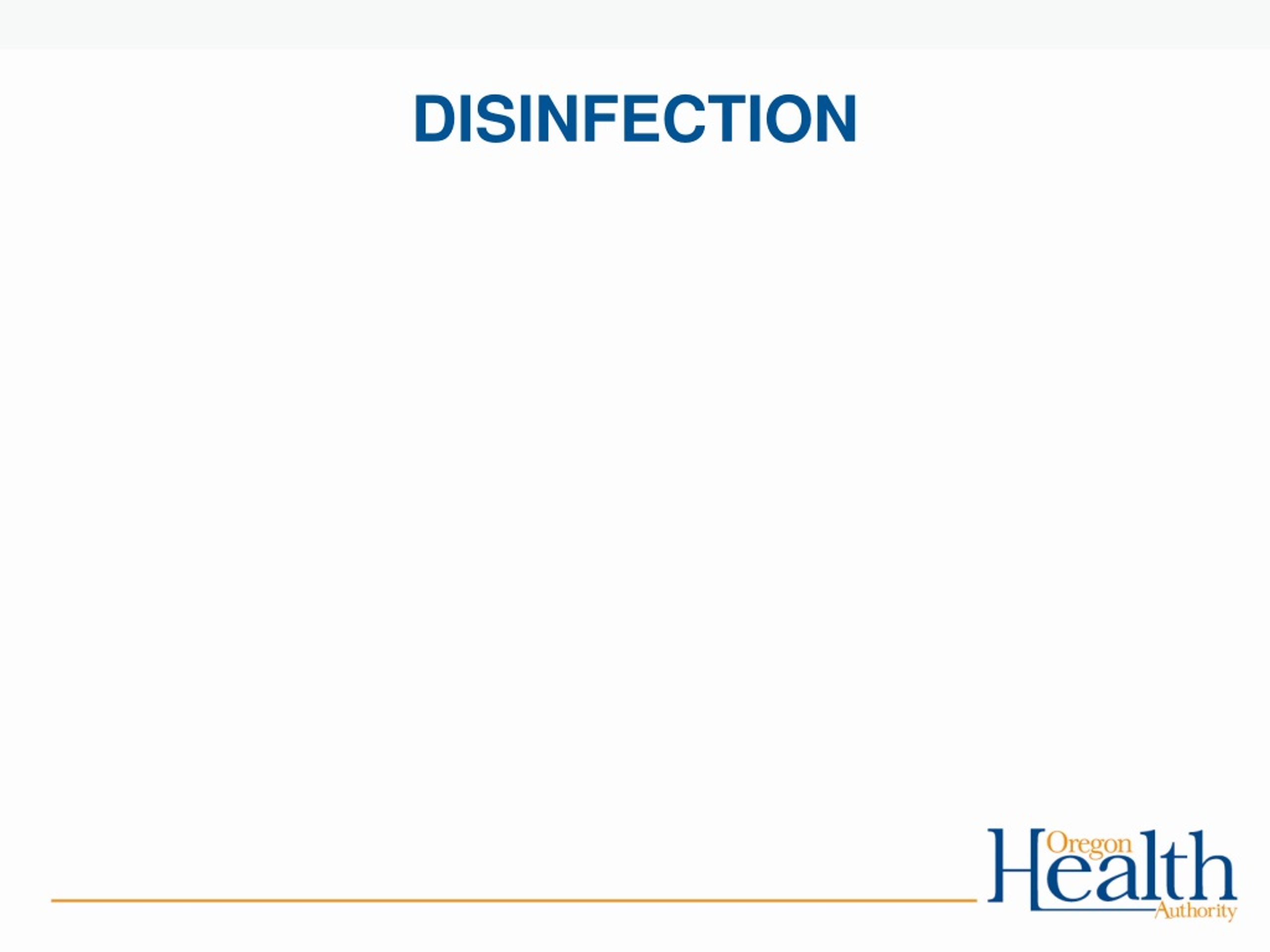 PPT - DISINFECTION PowerPoint Presentation, free download - ID:9170061