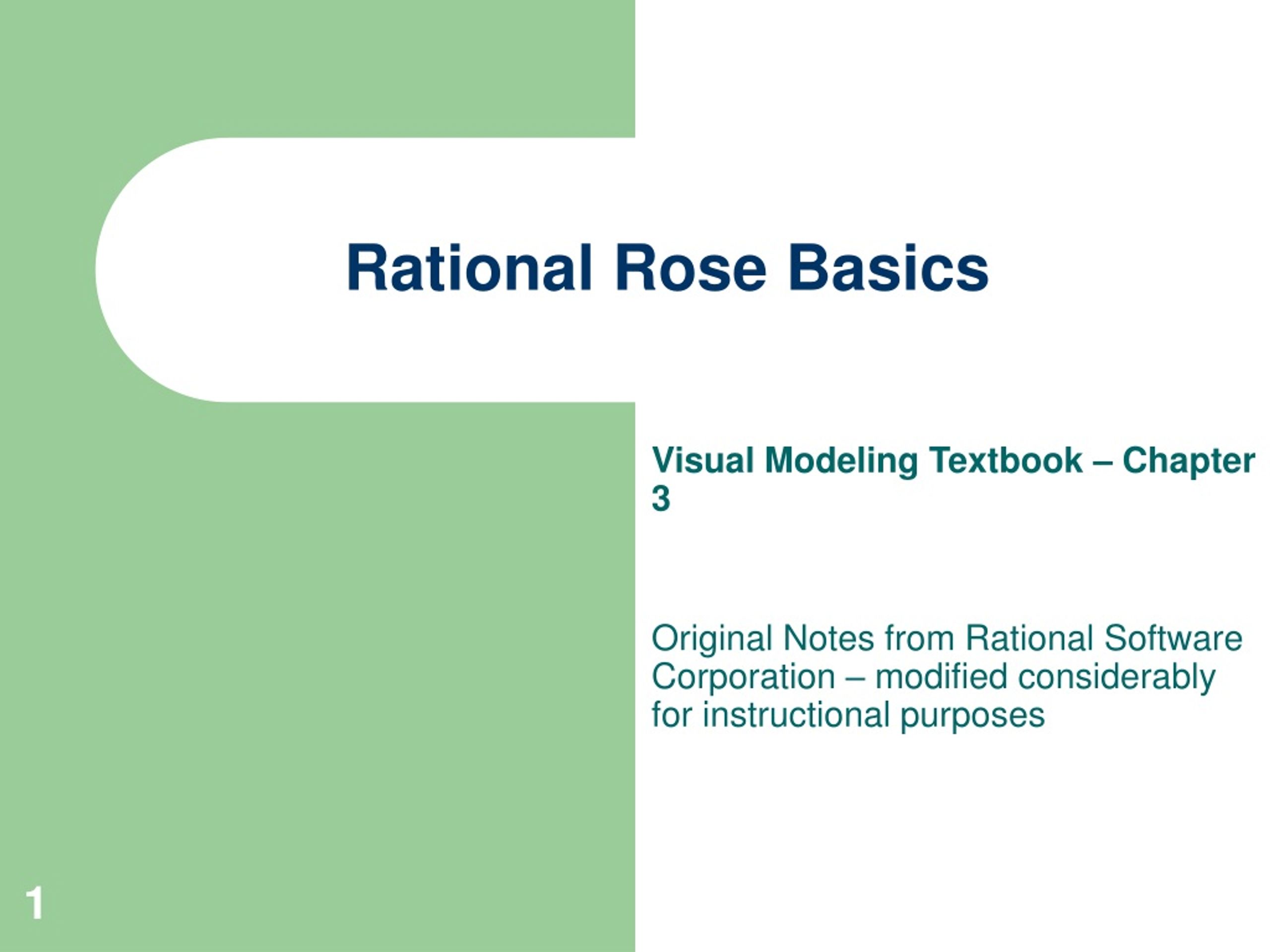 PPT - Rational Rose Basics PowerPoint Presentation, free download - ID ...