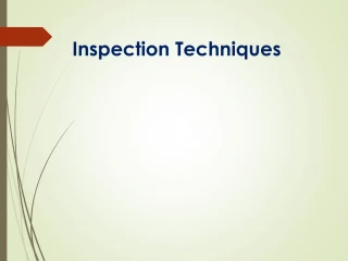 PPT - Techniques of physical examination. Inspection, palpation ...