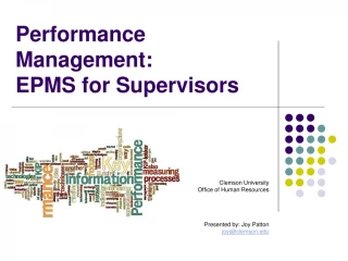 PPT - Employee Performance Management System (EPMS) PowerPoint ...