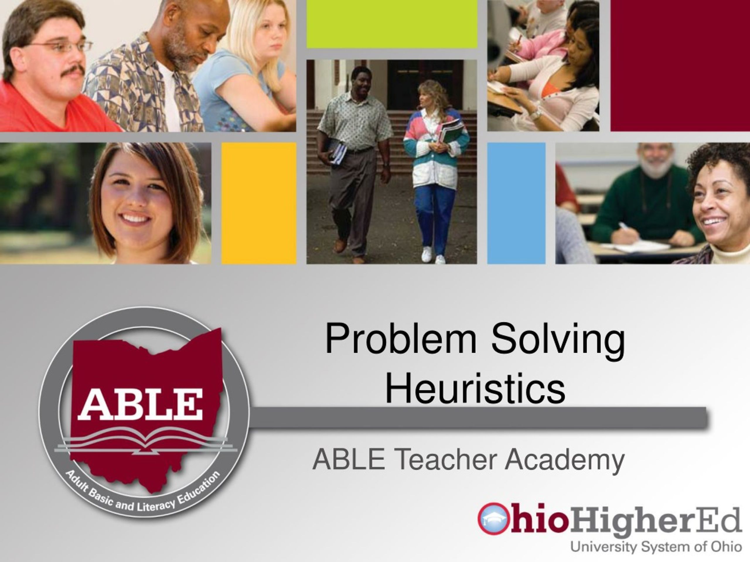 PPT - Problem-Solving Heuristics for Effective Learning PowerPoint ...