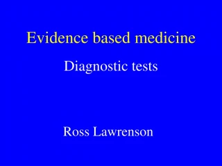 PPT - EVIDENCE BASED LABORATORY MEDICINE PowerPoint Presentation, free ...