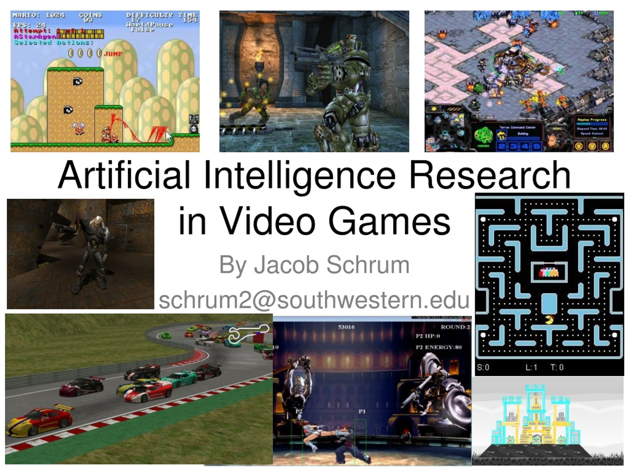 PPT - Artificial Intelligence Research in Video Games with ...
