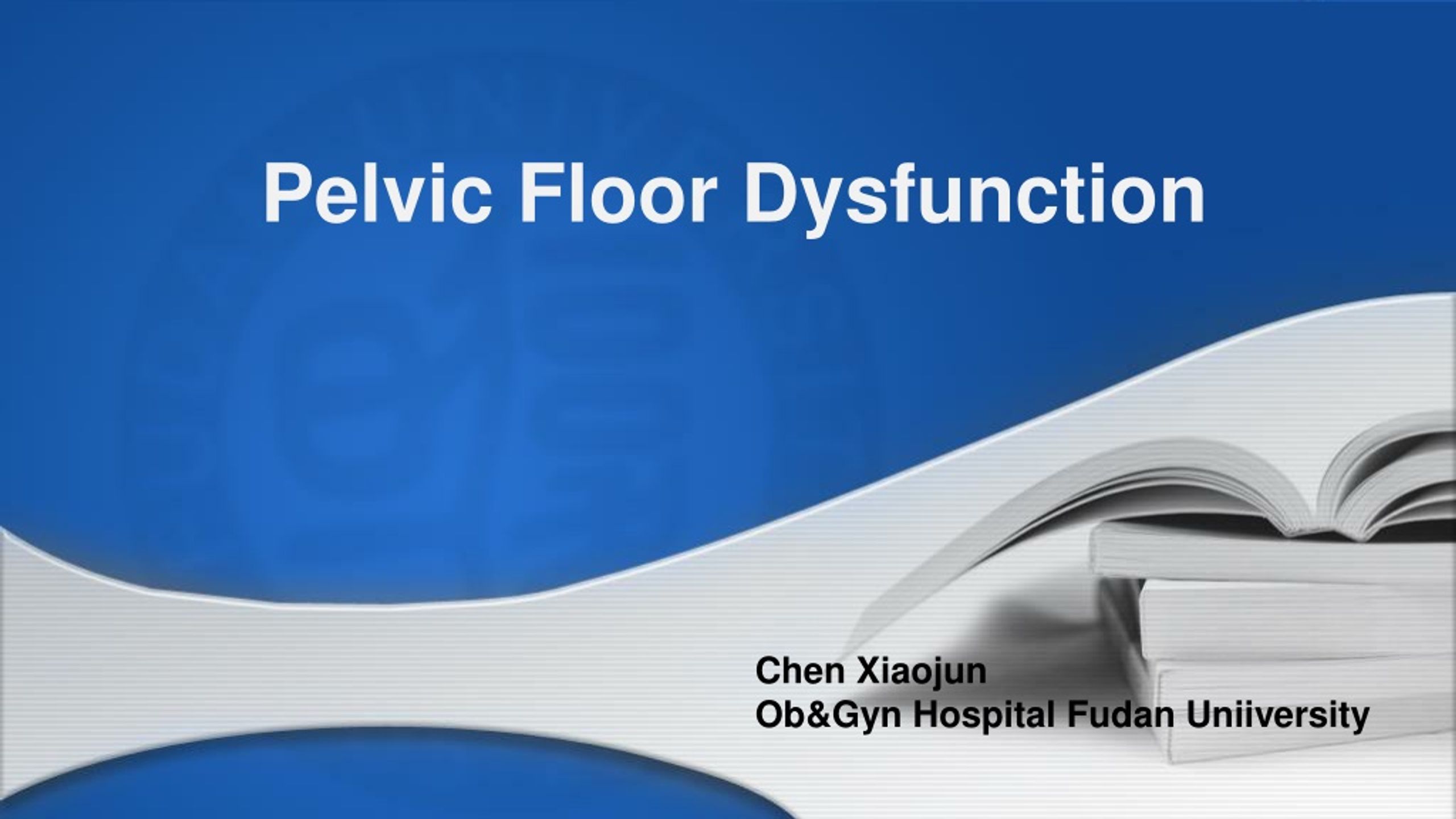 PPT - Pelvic Floor Dysfunction PowerPoint Presentation, free download ...
