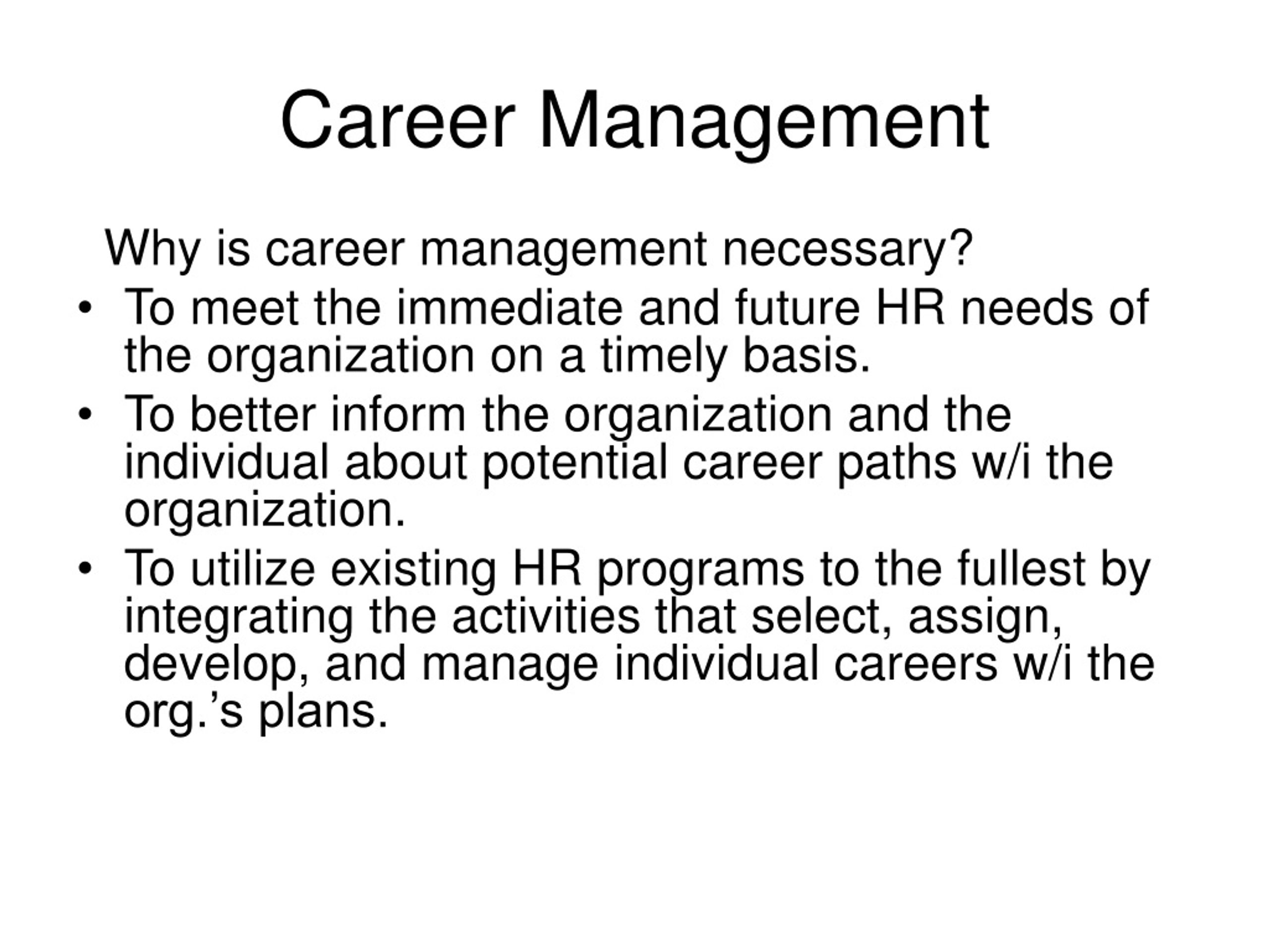 PPT - Essential Career Management Strategies for Personal and ...