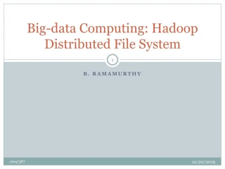 PPT - What is HDFS | Hadoop Distributed File System | Edureka ...