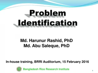 PPT - Problem Identification PowerPoint Presentation, free download ...