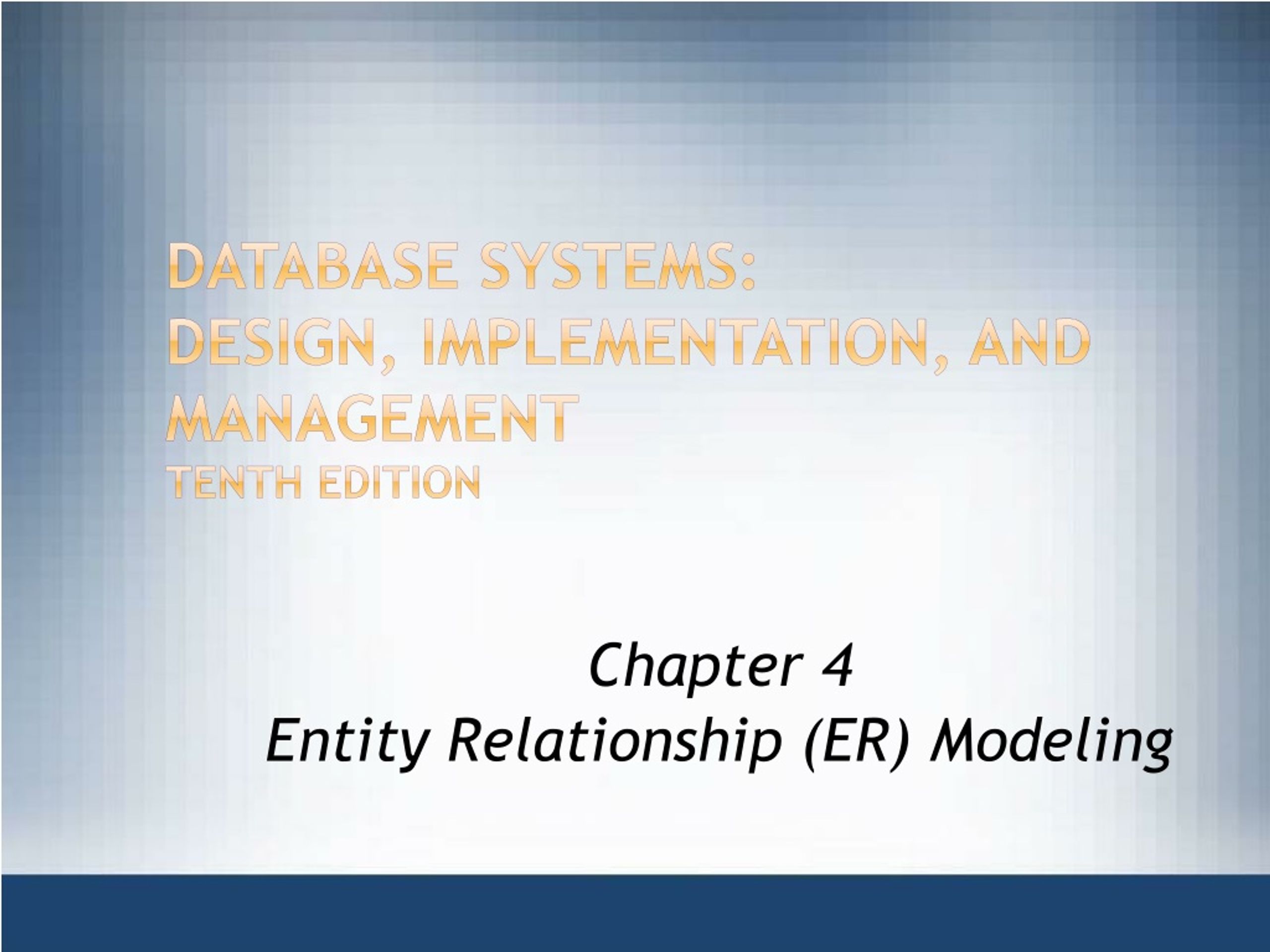 Ppt Database Systems Design Implementation And Management Tenth Edition Powerpoint
