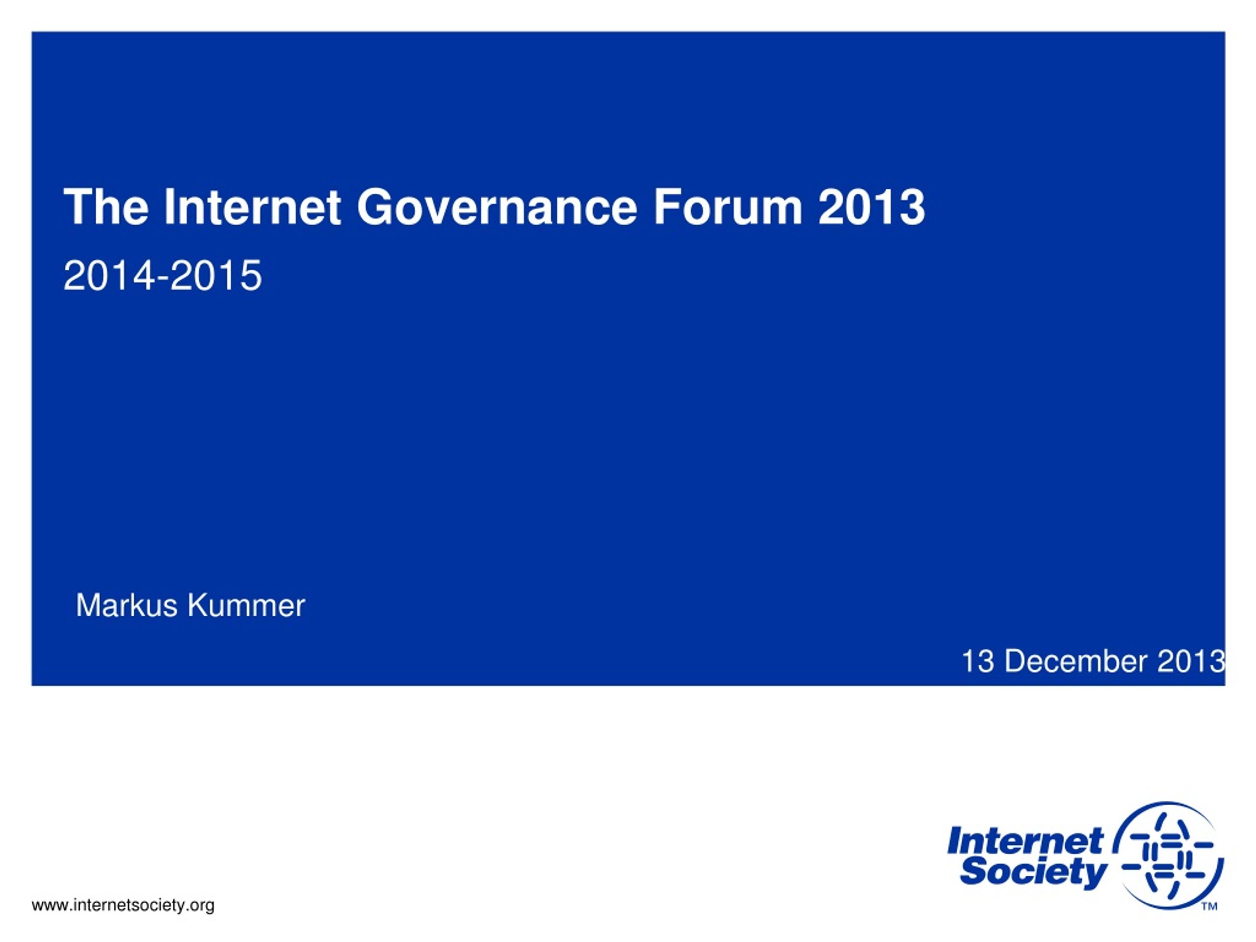 PPT - The Internet Governance Forum 2013 PowerPoint Presentation, free ...