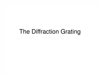 PPT - Lab15_Slides Diffraction Grating PowerPoint Presentation, free download - ID:4446551
