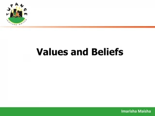 PPT - Beliefs and Values PowerPoint Presentation, free download - ID ...
