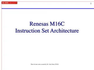 PPT - Instruction Set Architecture (ISA) PowerPoint Presentation, free ...
