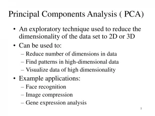 PPT - Principal Components Analysis ( PCA) PowerPoint Presentation ...