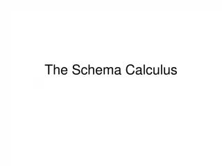 PPT - Schema and Schema Calculus PowerPoint Presentation, free download ...