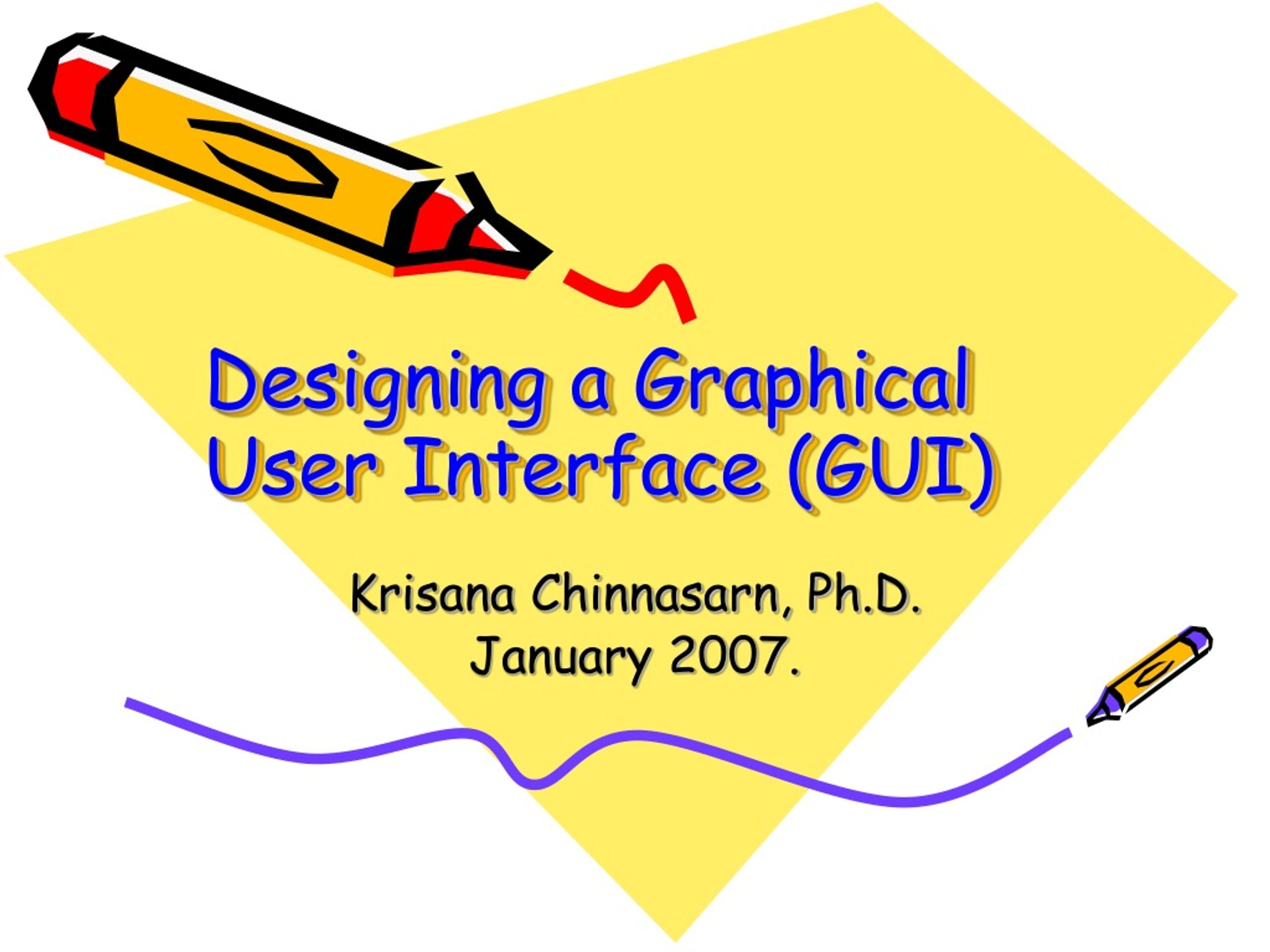 PPT - Effective GUI Widget Design Guide PowerPoint Presentation, free ...
