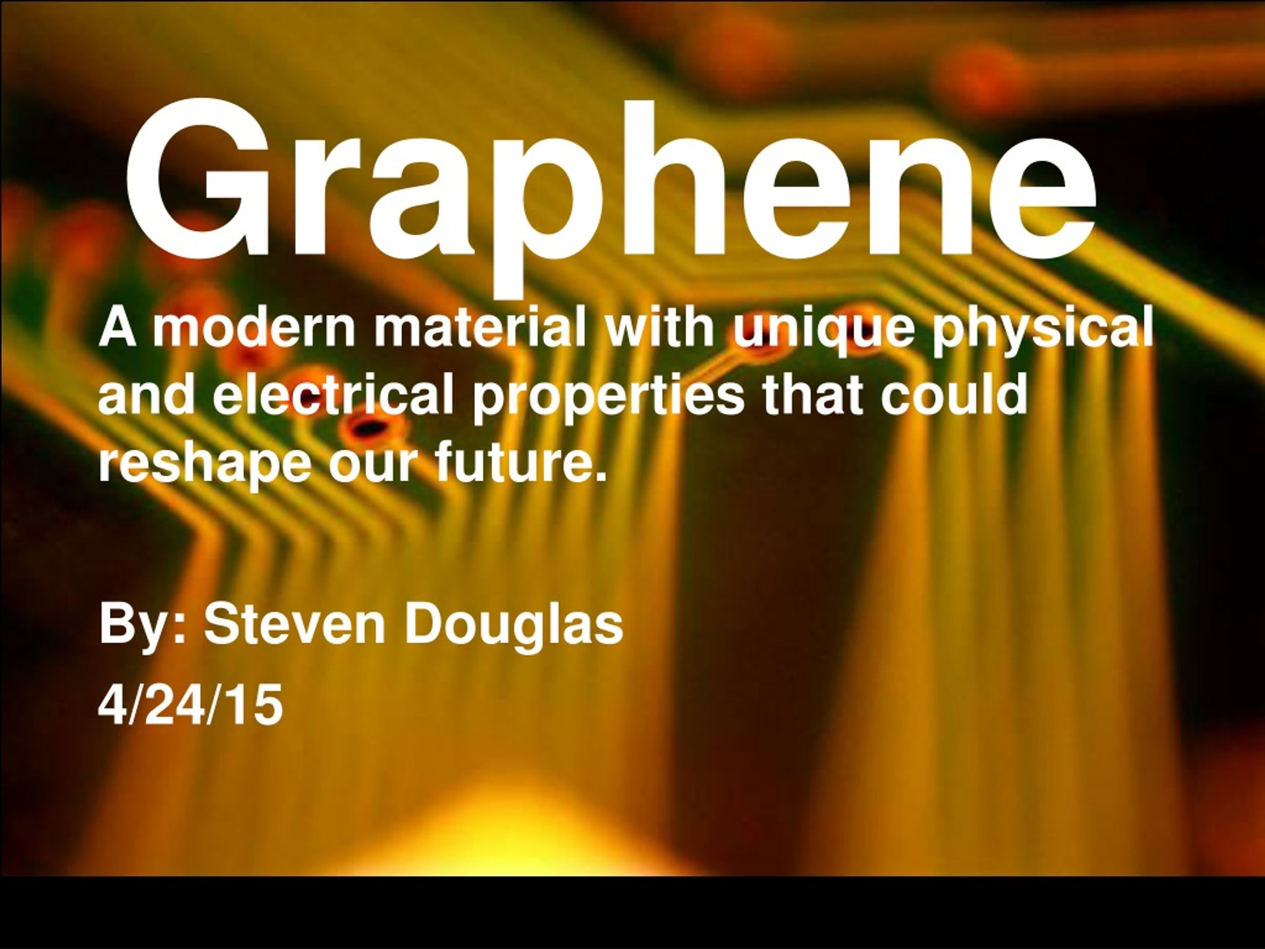 PPT - Graphene: A Revolutionary Material Shaping Our Future PowerPoint ...