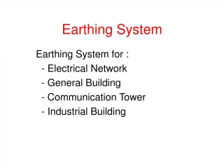 PPT - Earthing System For Telecom Towers PowerPoint Presentation, free ...