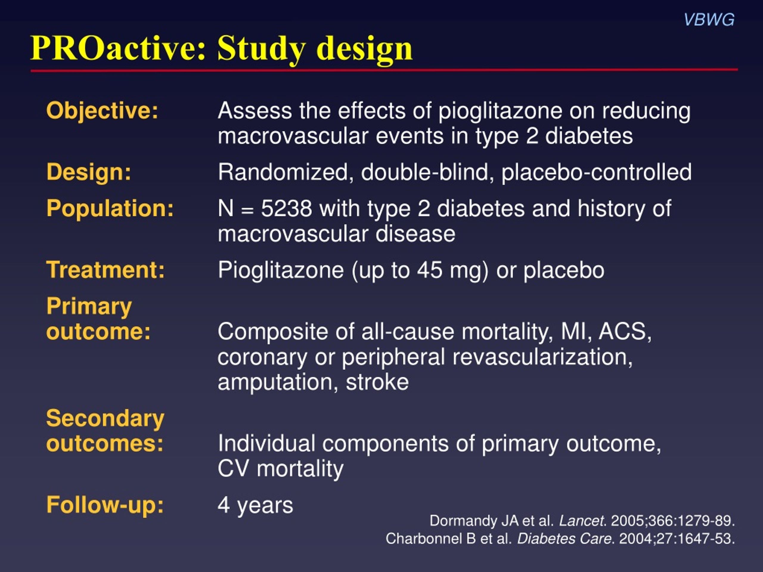 PPT - PROactive: Study design PowerPoint Presentation, free download ...