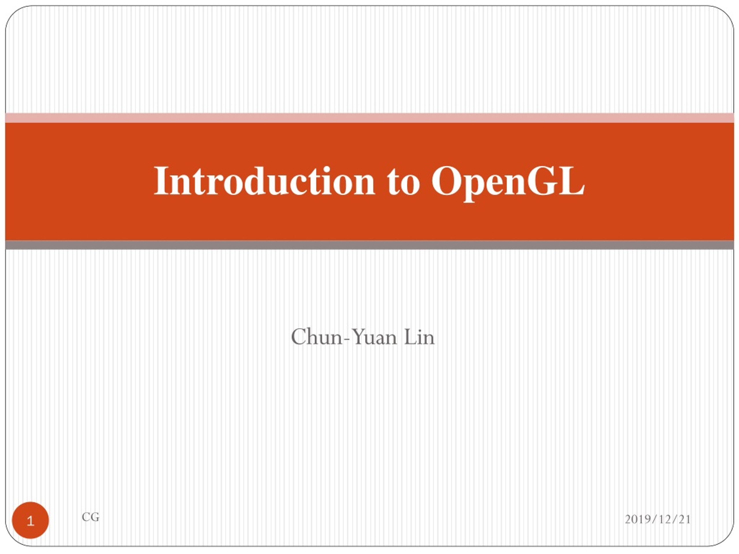 PPT - Introduction to OpenGL - Basic Library Functions and Syntax PowerPoint Presentation - ID ...
