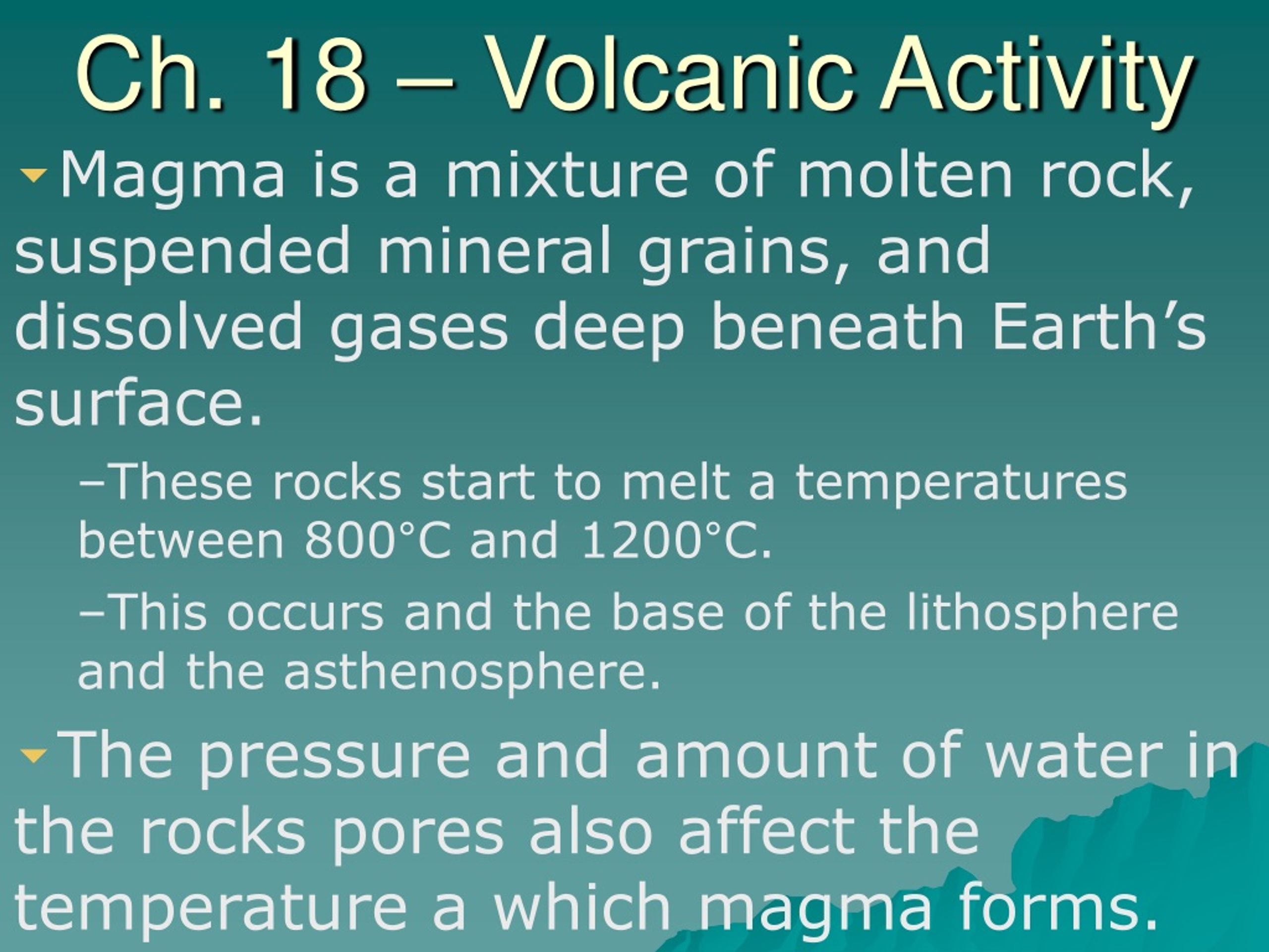PPT - Exploring Volcanic Activity: Magma, Types, and Intrusive ...