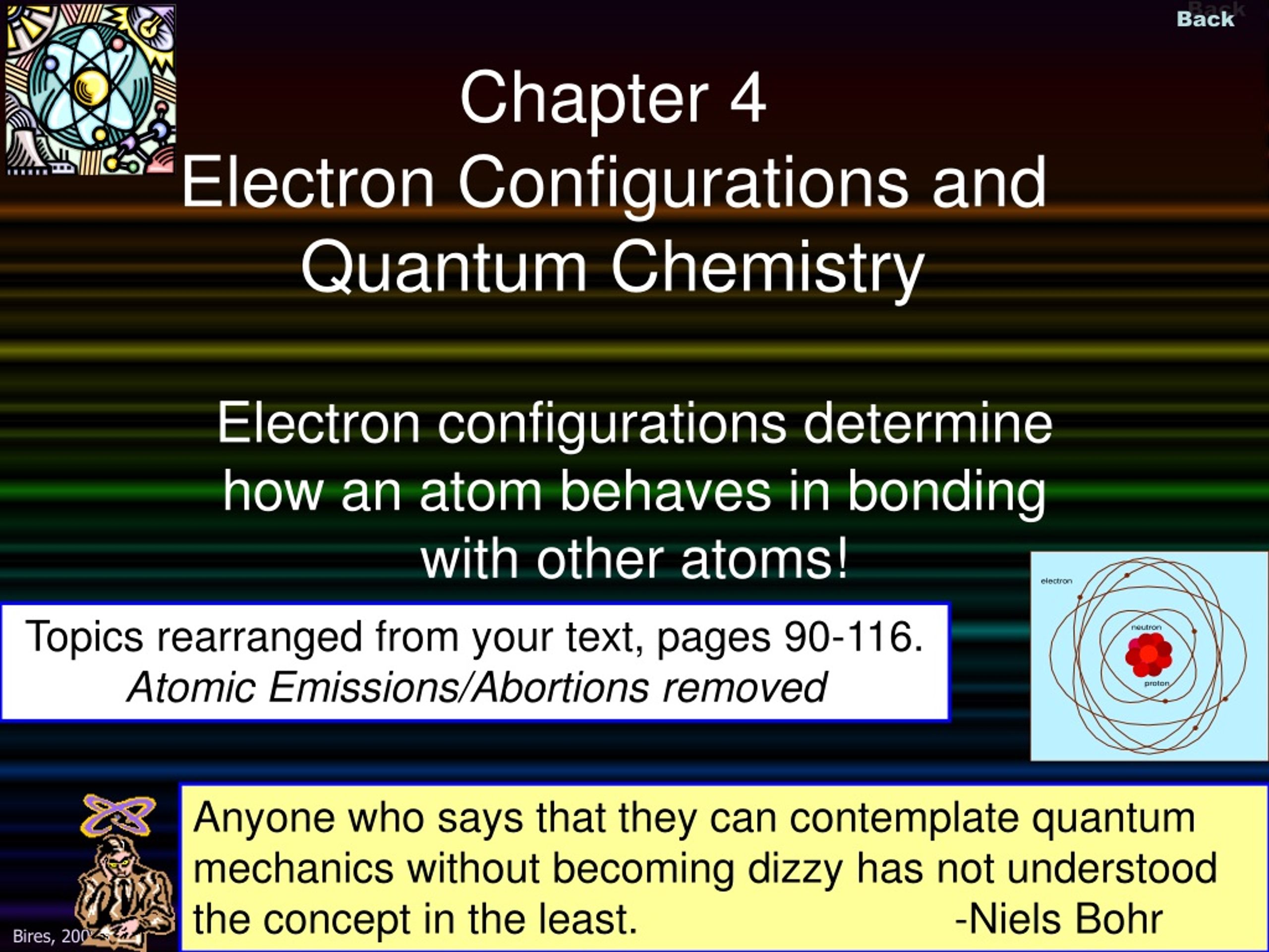 PPT - Electron Configurations and Quantum Chemistry PowerPoint ...