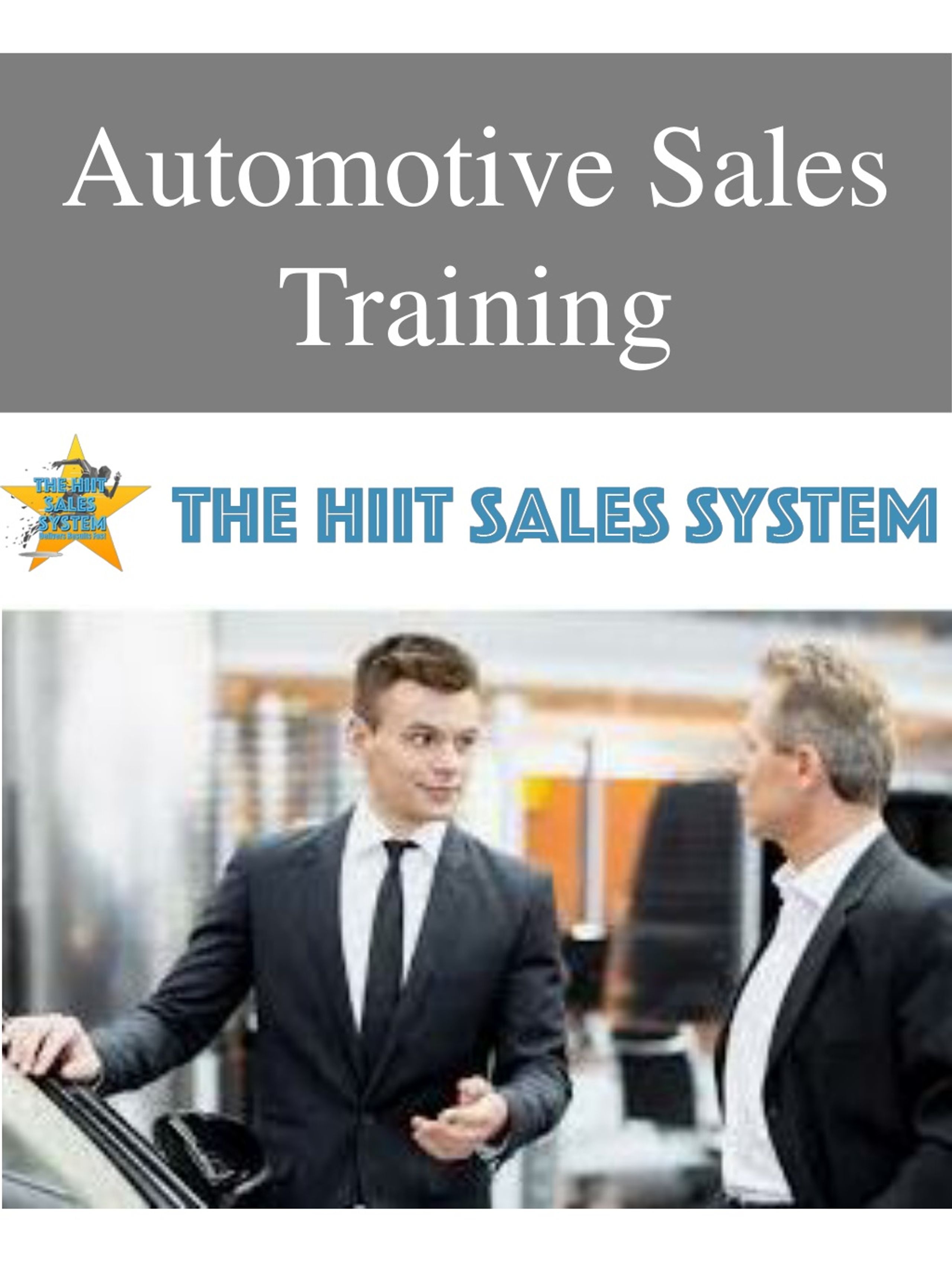 PPT - Automotive Sales Training PowerPoint Presentation, free download ...