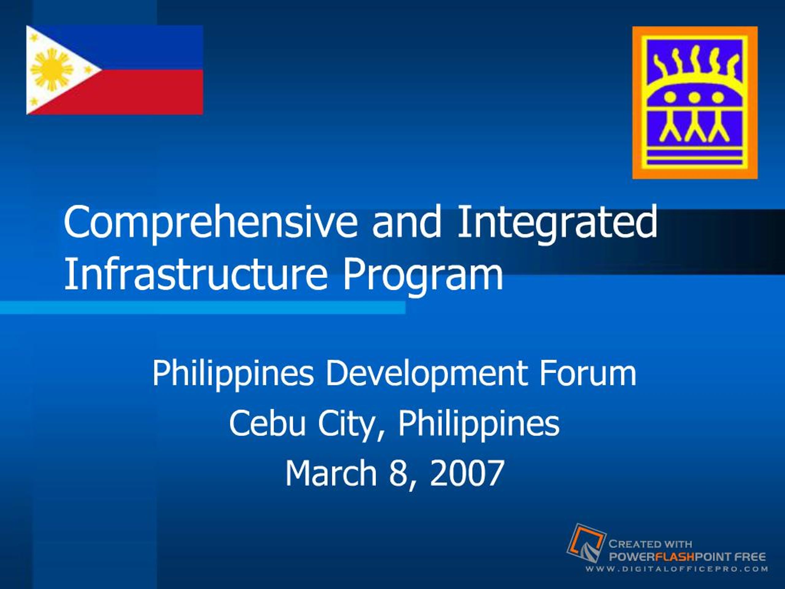 PPT - Comprehensive and Integrated Infrastructure Program PowerPoint ...