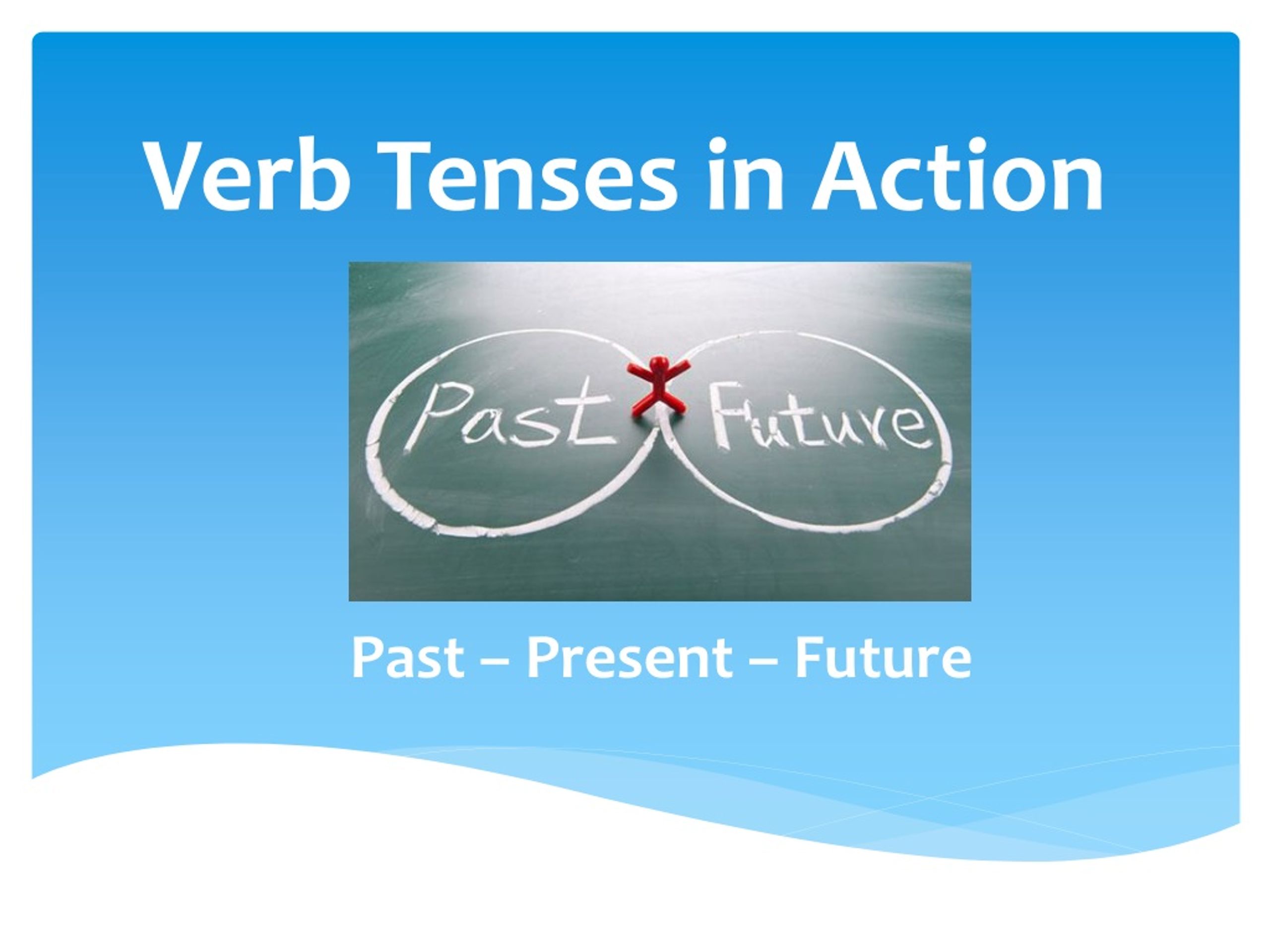 PPT - Verb Tenses in Action PowerPoint Presentation, free download - ID ...