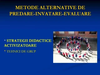 PPT - METODE ALTERNATIVE DE EVALUARE PowerPoint Presentation, free download - ID:936163