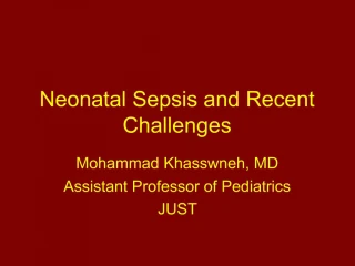 PPT - NEONATAL SEPSIS AND PREVENTION PowerPoint Presentation, free ...