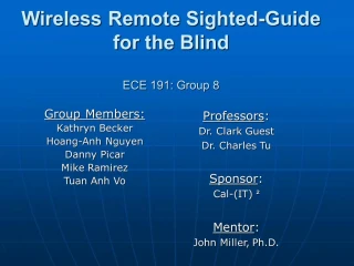 PPT - Sighted Guide Techniques PowerPoint Presentation, free download ...