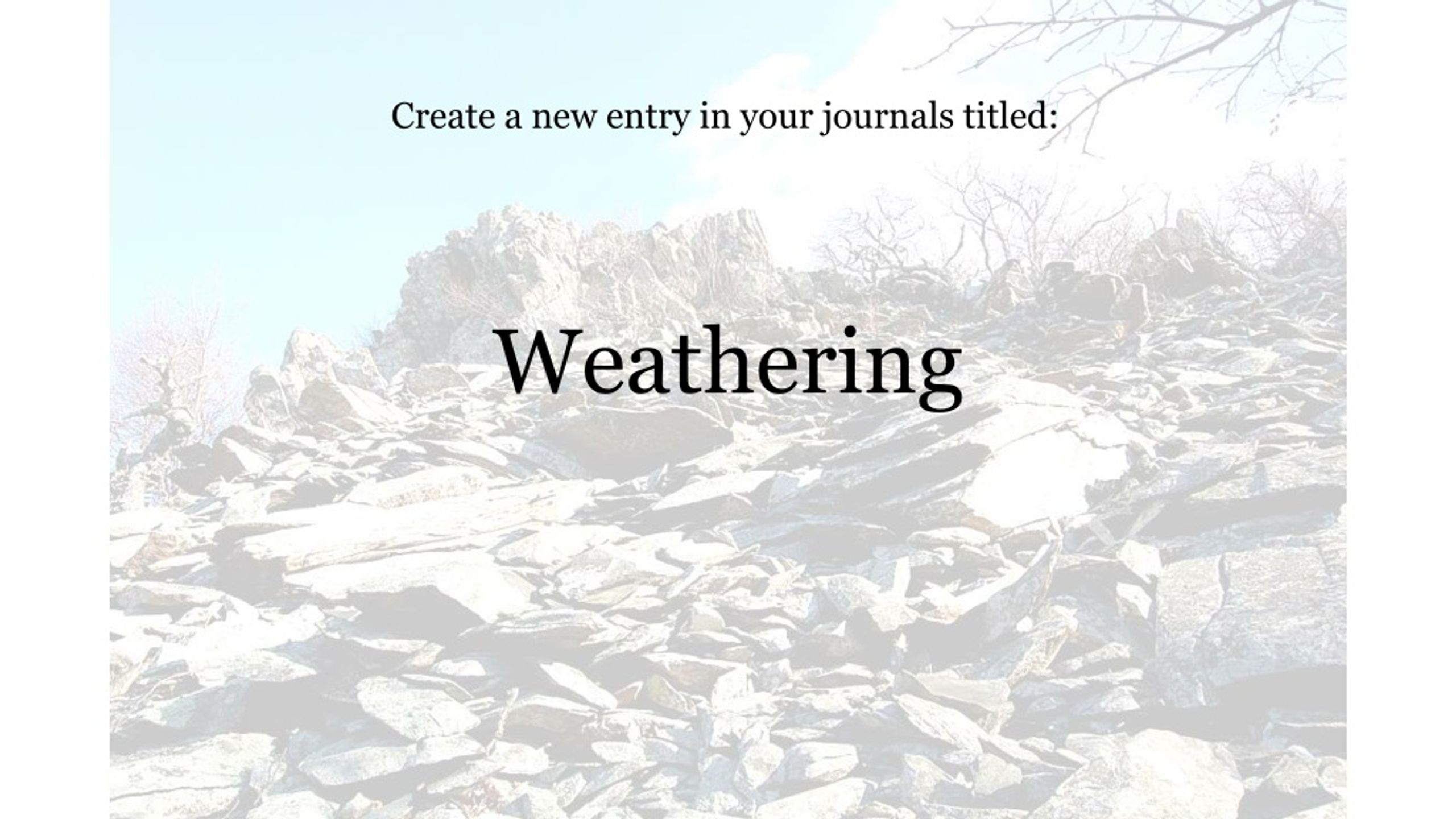 PPT - Weathering PowerPoint Presentation, free download - ID:958954