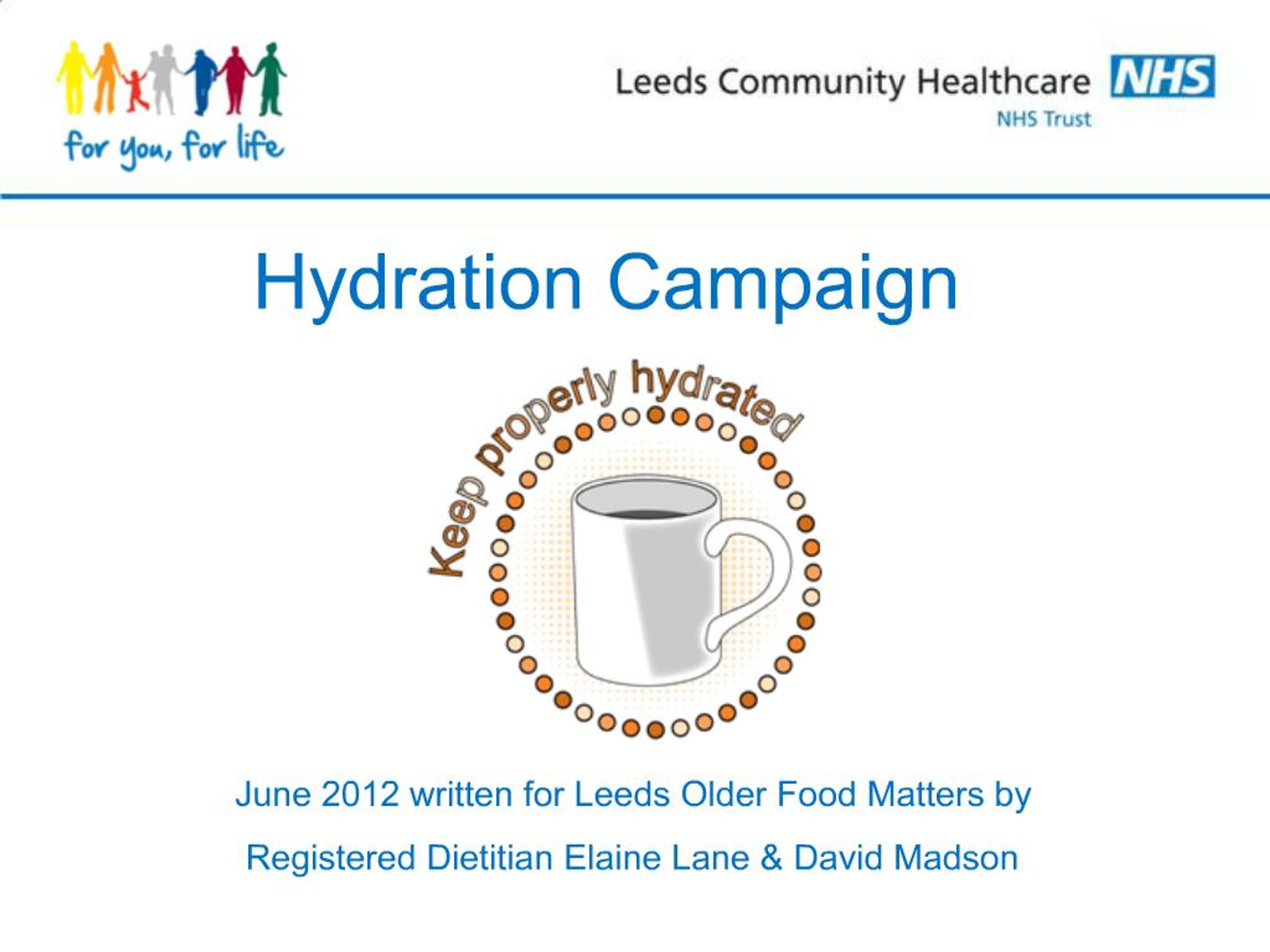 PPT - Hydration Campaign PowerPoint Presentation, free download - ID:971281