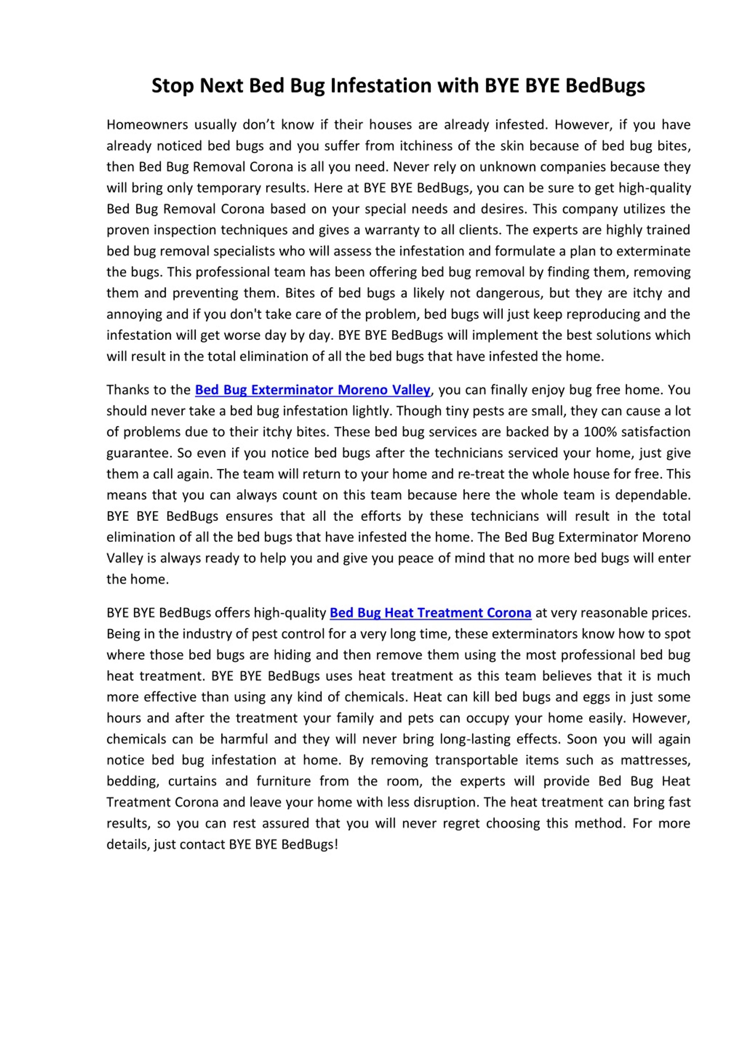 PPT - Stop Next Bed Bug Infestation with BYE BYE BedBugs PowerPoint Presentation - ID:9736141
