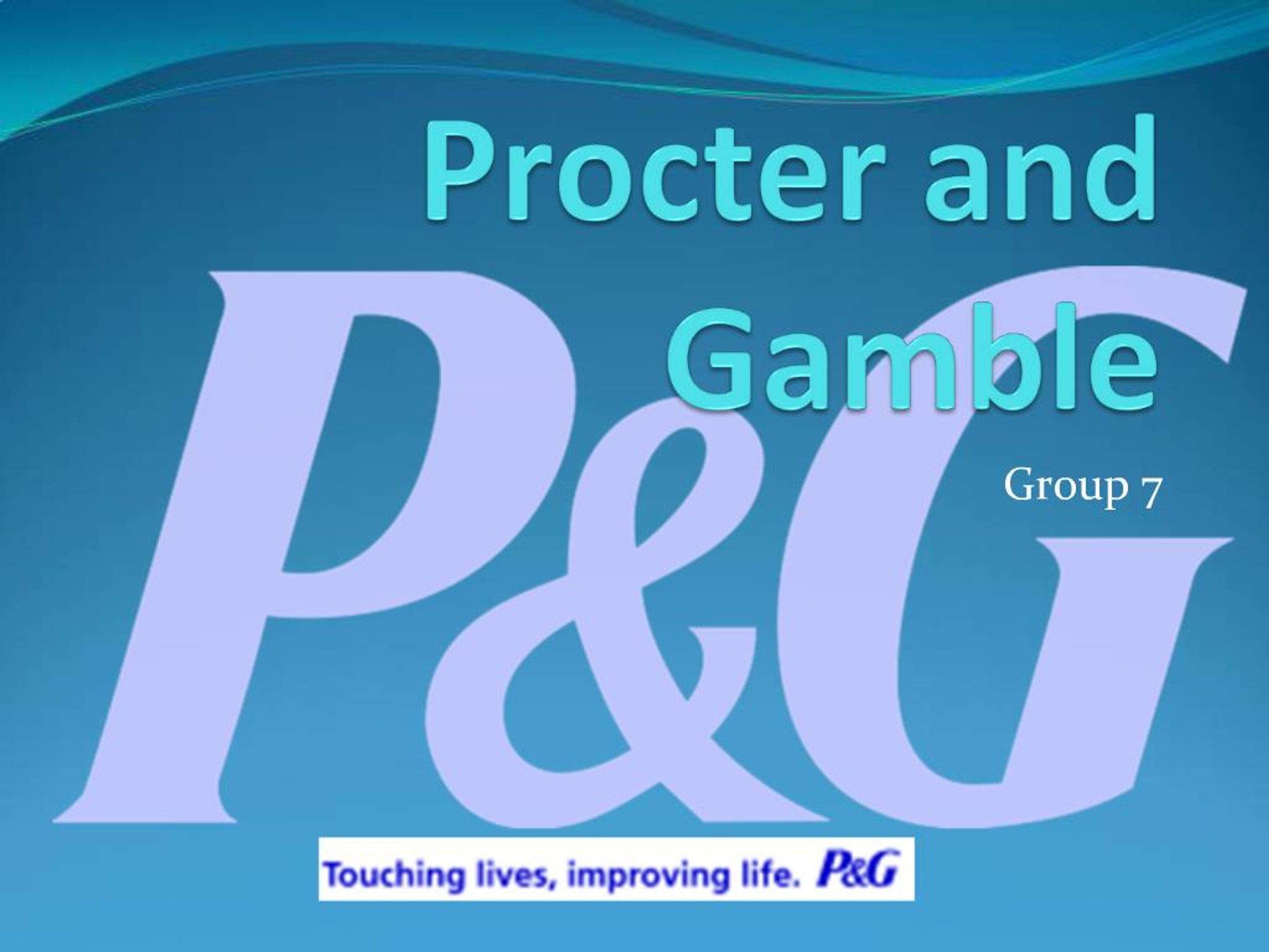 PPT - Procter and Gamble PowerPoint Presentation, free download - ID:975362