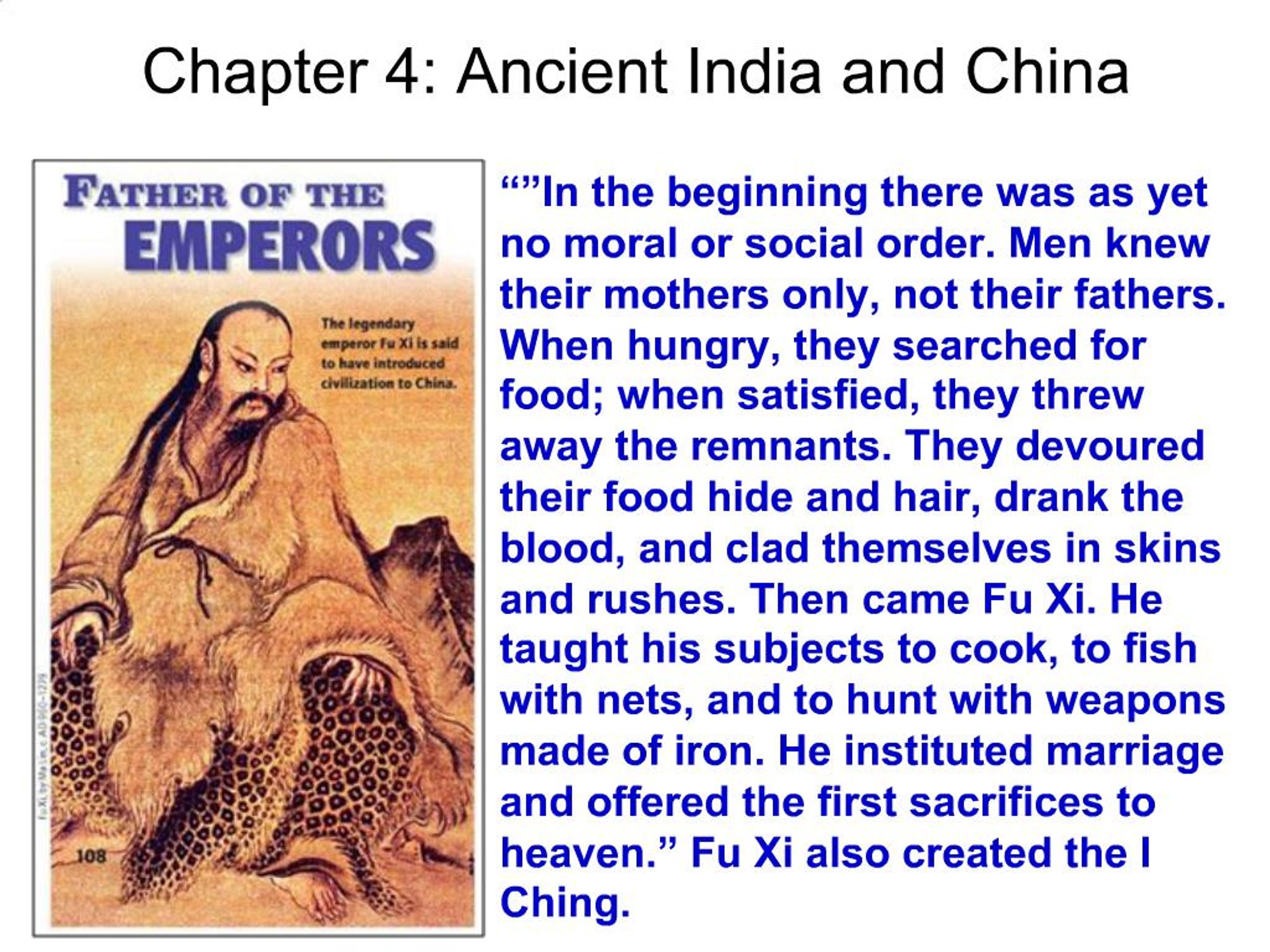 PPT - Chapter 4: Ancient India and China PowerPoint Presentation, free ...