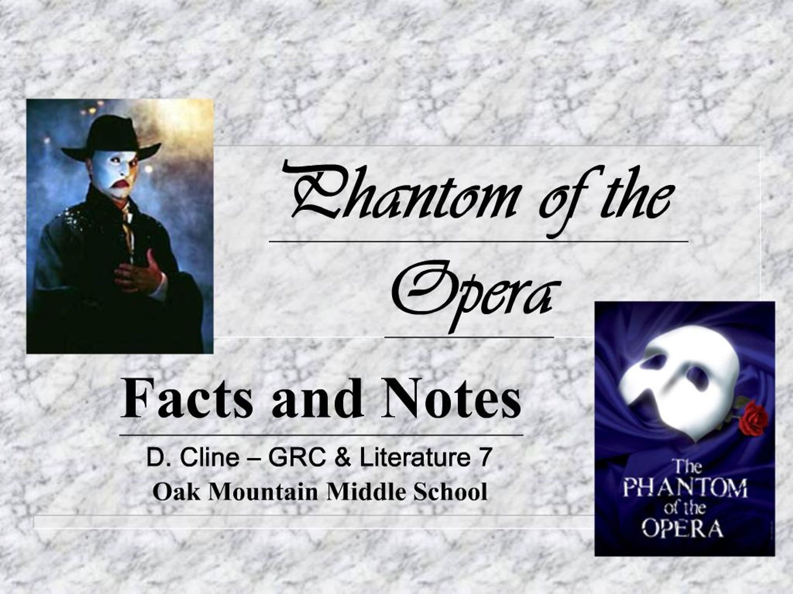 PPT - Phantom of the Opera PowerPoint Presentation, free download - ID ...