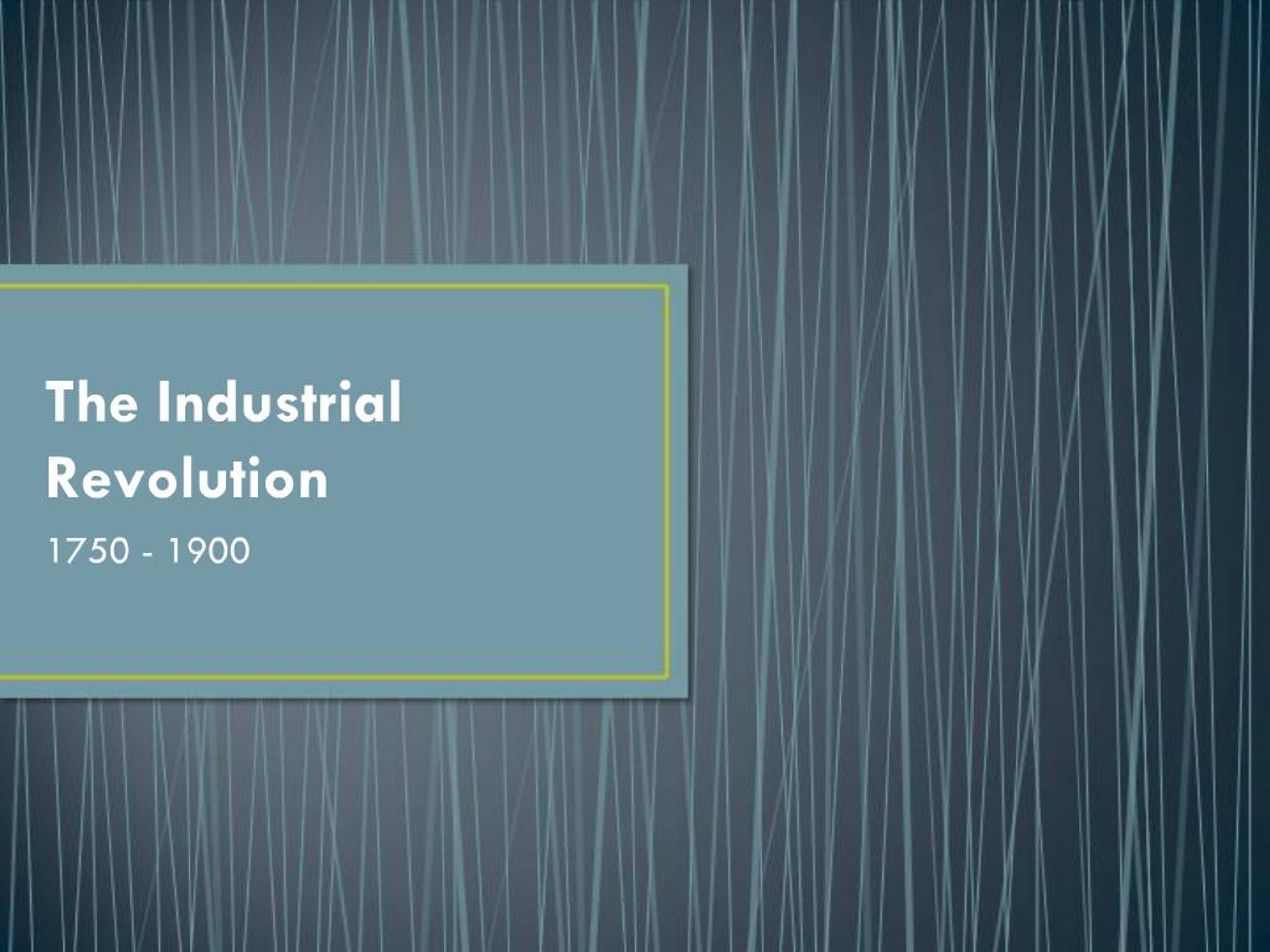 PPT - The Industrial Revolution PowerPoint Presentation, free download ...