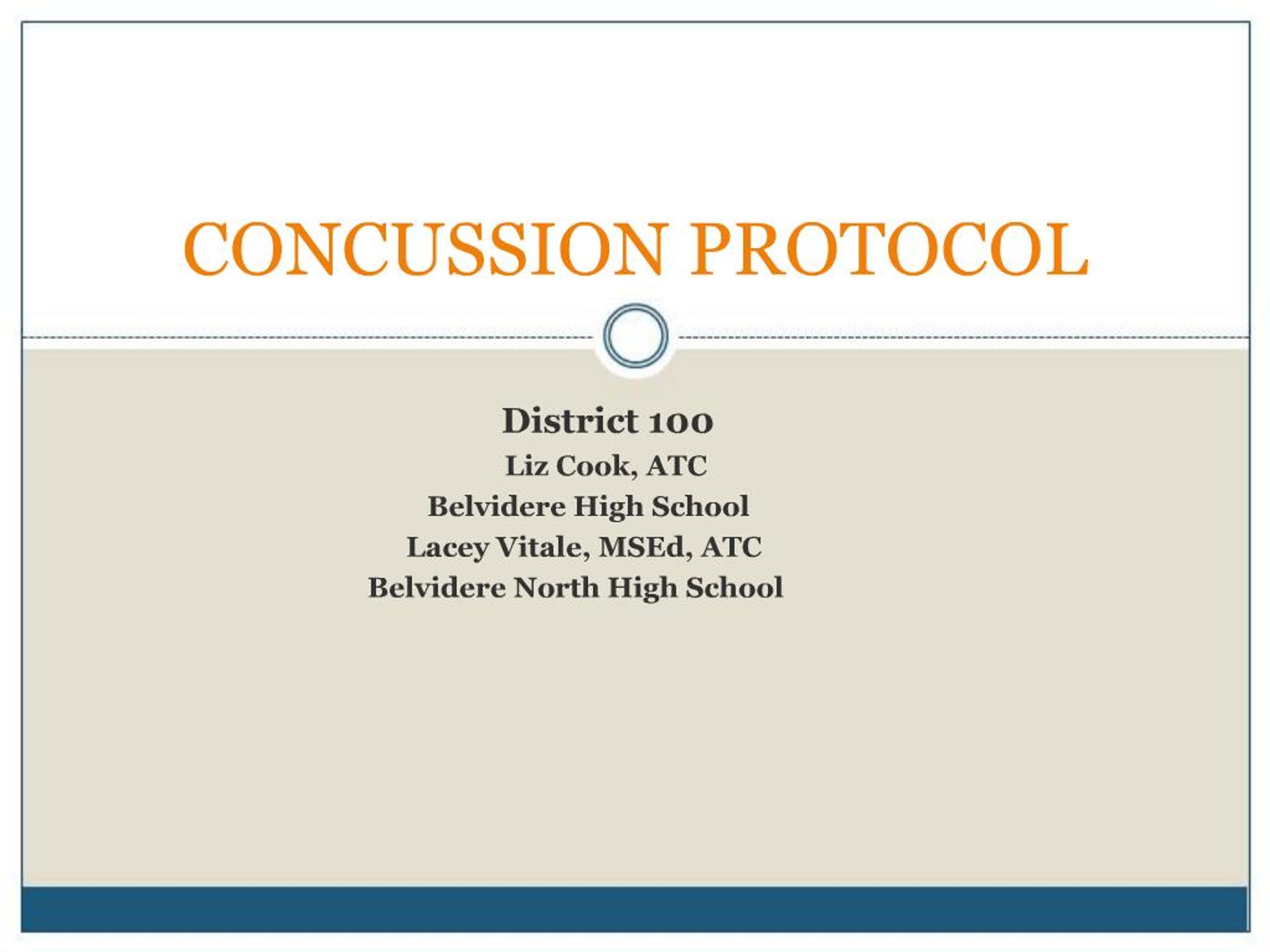 PPT - CONCUSSION PROTOCOL PowerPoint Presentation, free download - ID ...