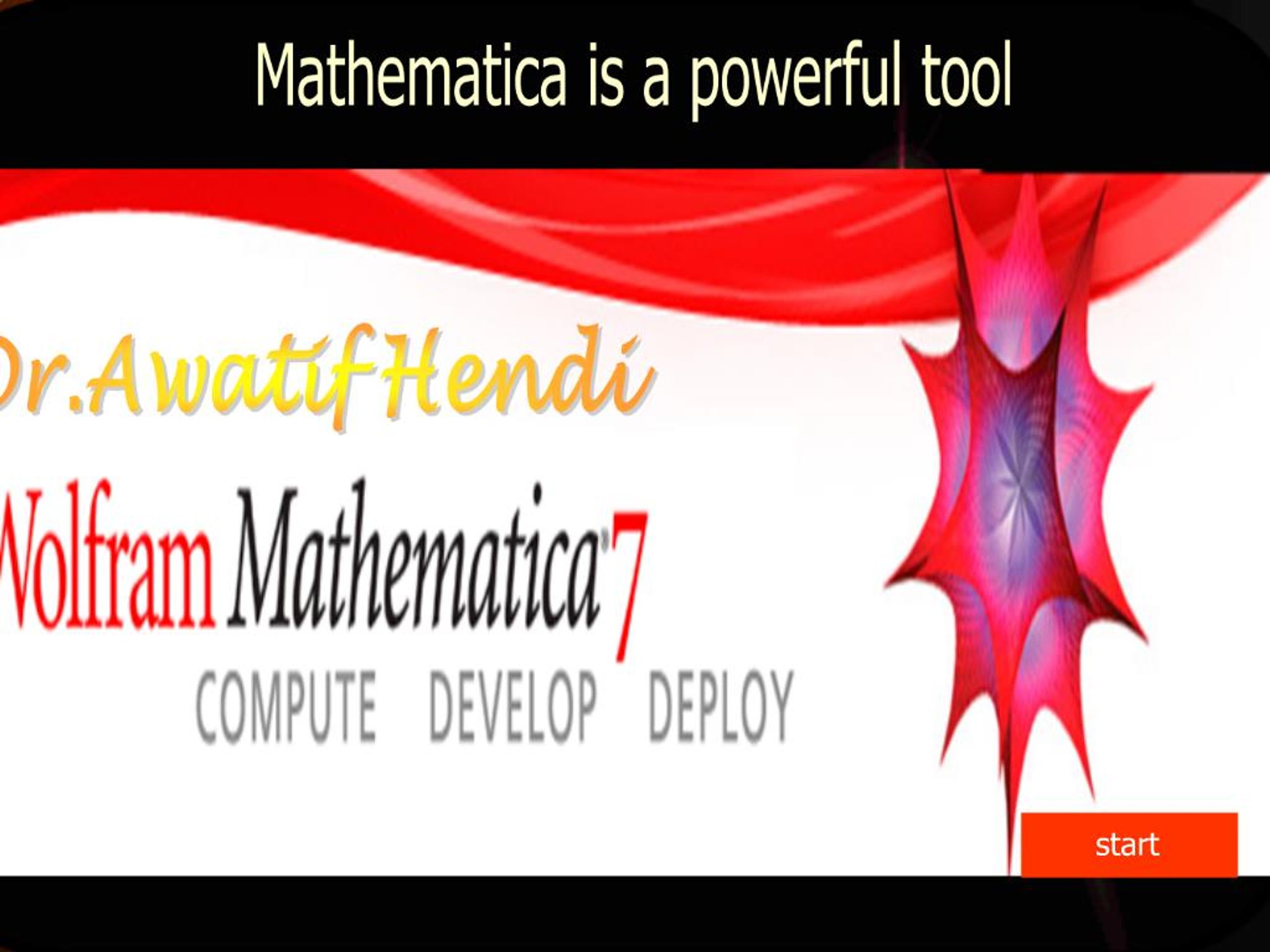 PPT - Mathematica is a powerful tool PowerPoint Presentation, free ...