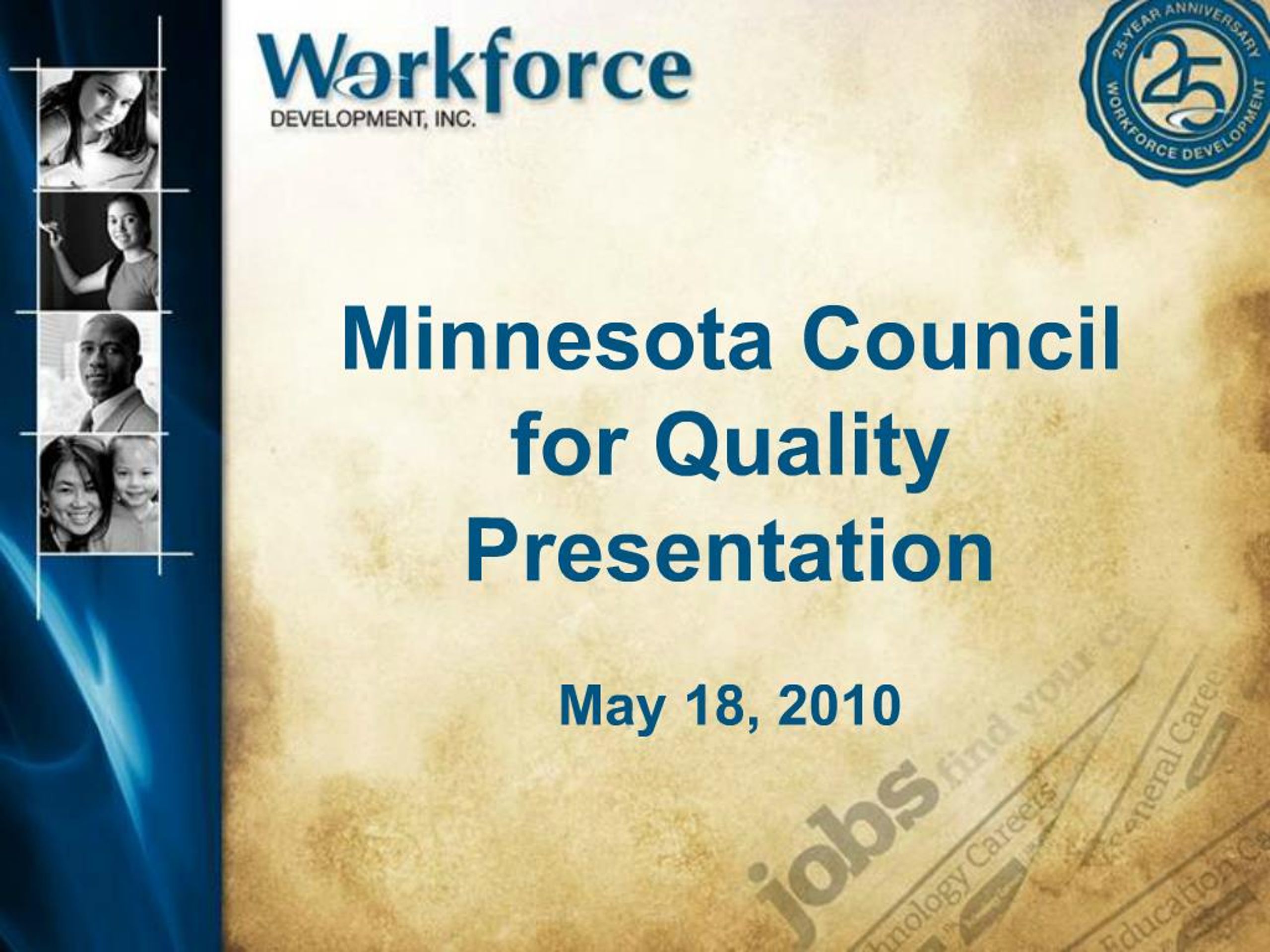 PPT - History of Workforce Development Progress in the U.S. PowerPoint ...