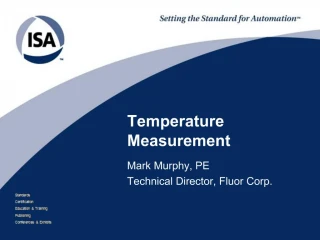 PPT - TEMPERATURE MEASUREMENT PowerPoint Presentation, free download ...