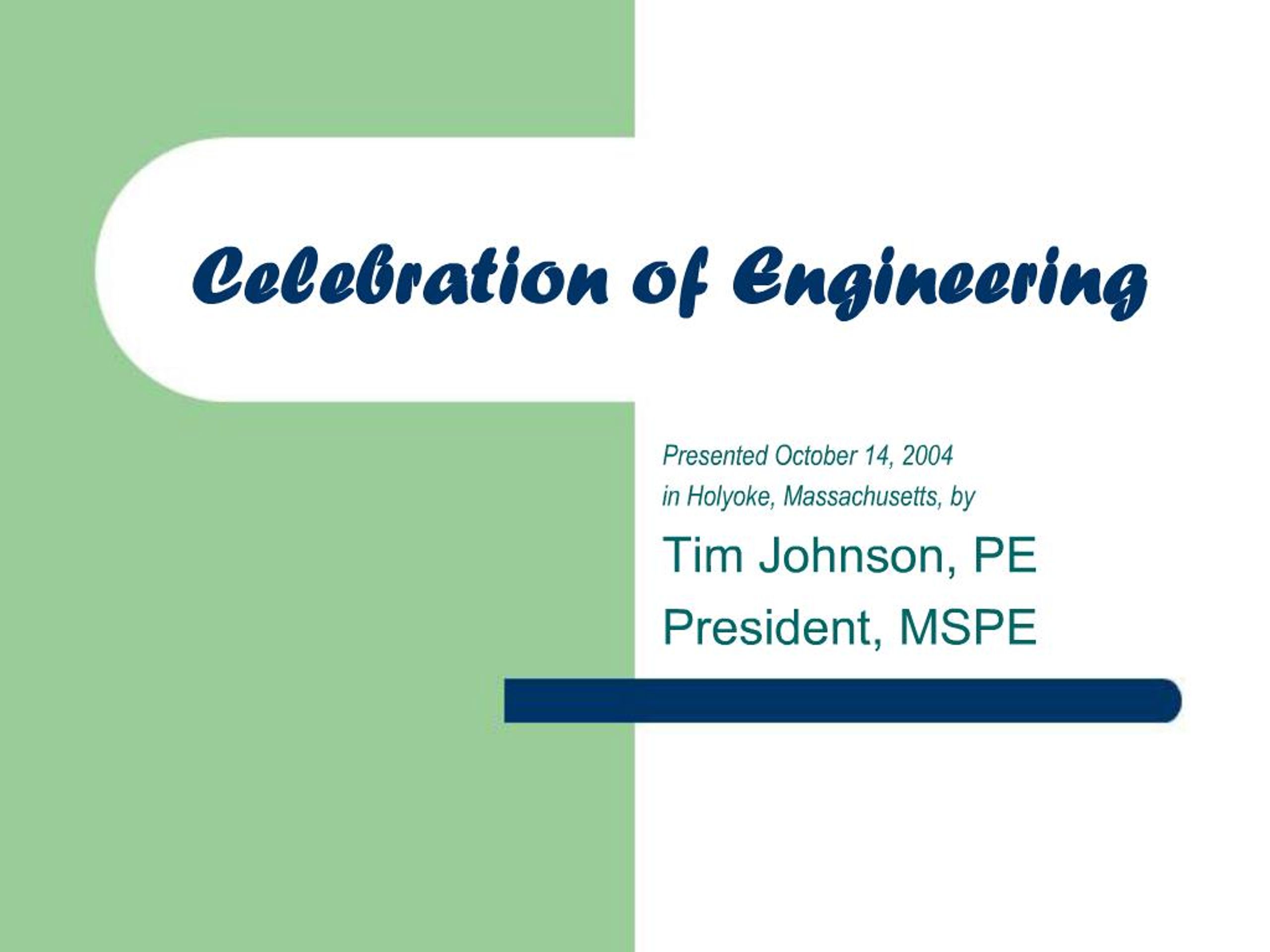 PPT - Celebration of Engineering PowerPoint Presentation, free download ...